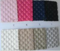 China New Exquisite Comfortable Quilted Leather with Embroidery and Stretch Base Special Design for Outdoor Bag Sofa Garment Use for sale