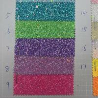 China Waterproof Anti-Mildew Synthetic Glitter Leather PU Material 0.8mm Thick Shoe Upper Bag Decorative for sale