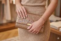 China Versatile Waterproof Anti-Mildew Synthetic Glitter Leather PU Material 0.8mm Thick Nonwoven Backed Shoe Upper for sale