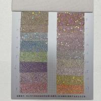 China Good Quality Glossy Faux Glitter Leather for Decoration Making for sale
