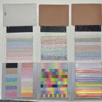 China Glitter Faux Leather Fabric for Versatile Decoration for sale