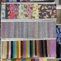 China Low MOQ Glitter PU Synthetic Leather in New Design for sale