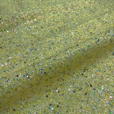 China Superior Quality Glitter Waterproof Elastic Synthetic Leather, Custom Vinyl Pu Leatherette for sale