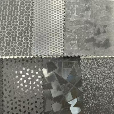 China High Quality Eco-friendly PU Glitter Powder Particle Synthetic Leather Suitable for Wallets Shoes Laptops for sale