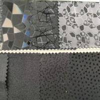 China High Quality Eco-friendly PU Glitter Powder Particle Synthetic Leather Suitable for Wallets Shoes Laptops for sale