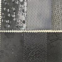 China High Quality Eco-friendly PU Glitter Powder Particle Synthetic Leather Suitable for Wallets Shoes Laptops for sale