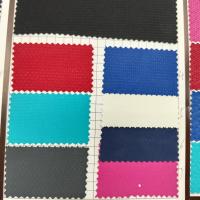 China Quality PU Glitter Synthetic Leather Roll Good Fashionable Clothes Blackout Faux Leather Fabric Knitted Nonwoven Finished for sale