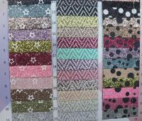 China New Arrival Sparkling Chunky Glitter Leather Cloth Eco Friendly PU Material for  Women Shoes Evening Dress for sale