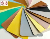 China Holographic PU Leather Fabric Laser Faux Iridescent Leather Vinyl for Bags for sale