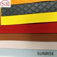 China Abrasion Resistant PU Microfiber Leather for Car Seats-Stretch Blackout Outdoor Use for sale
