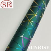 China Innovative Freshly Designed Digital Fabric Sparkles with Vibrant Color Offering Stylish Artificial Leather for Decoration for sale