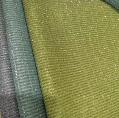 China New Design High Quality Glitter Leather Fabric for Wallpaper for sale