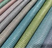 China Durable Stain Resistance Waterproof Fringe Glittered Nonwoven Fabric for Clothing for sale