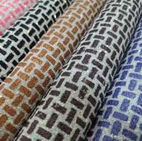 China Wholesale Exquisite Breathable Sustainable Gold Stamp Glitter PU Synthetic Leather Bags Sofas Garments Outdoor Home Textiles for sale