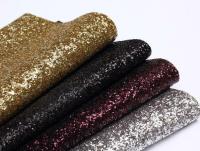 China Popular Promotional Durable Trendy Modern Style Bulk Glitter Fabric for Shoes for sale