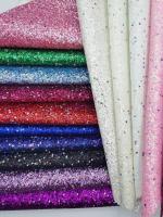 China High Quality Glitter Faux Leather Waterproof Stain-Resistant with Stretch Feature for Bags Garments Outdoor Home Textiles for sale