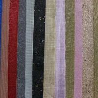China New Different Colors Fine Hair Bows Headband Head Clips Making Fringe Glitter Artificial Leather for sale
