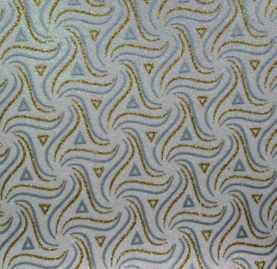 China Promotional Products High Quality Unique Twill Jersey Glitter Pattern Fabric for sale