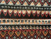 China Promotional Products High Quality Unique Twill Jersey Glitter Pattern Fabric for sale