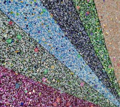 China Wholesale Shiny Special New Design Pu Glitter Leather for sale
