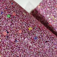 China Wholesale Shiny Special New Design Pu Glitter Leather for sale