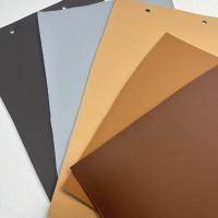 China Free Sample Friction-resistant  Eco Friendly PU Synthetic Leather Fabric, Customization Recycled Smooth Microfiber Leather for sale