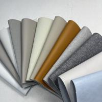 China China Supply Eco-Friendly Elastic Microfiber Pu Leather Stretchable Car Leather for sale