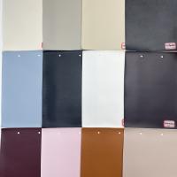 China Vegan Eco Friendly PU Synthetic Faux Skin Leather Rolls Nappa Microfiber Leather Fabric for Car Seat Cover  Sofas for sale
