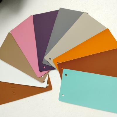 China Wholesale Microfiber Leather 1.2mm Cost-effective Shoe Making Materials Double Side Suede Microfiber Synthetic Leather for sale