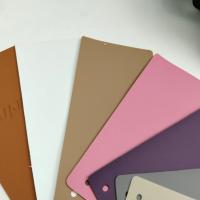 China Wholesale Microfiber Leather 1.2mm Cost-effective Shoe Making Materials Double Side Suede Microfiber Synthetic Leather for sale