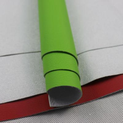 China Hot Selling Eco-Friendly Microfiber Carbon Nappa Pu/Pvc Faux Synthetic Leather Fabric for Bags & Luggage, Sofa,Shoes for sale