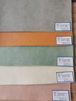 China Hot Selling Eco-Friendly Microfiber Carbon Nappa Pu/Pvc Faux Synthetic Leather Fabric for Bags & Luggage, Sofa,Shoes for sale