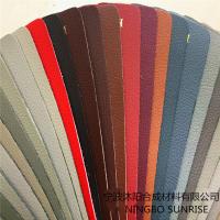 China Hot Selling Eco-Friendly Microfiber Carbon Nappa Pu/Pvc Faux Synthetic Leather Fabric for Bags & Luggage, Sofa,Shoes for sale
