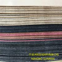 China Hot Selling Eco-Friendly Microfiber Carbon Nappa Pu/Pvc Faux Synthetic Leather Fabric for Bags & Luggage, Sofa,Shoes for sale