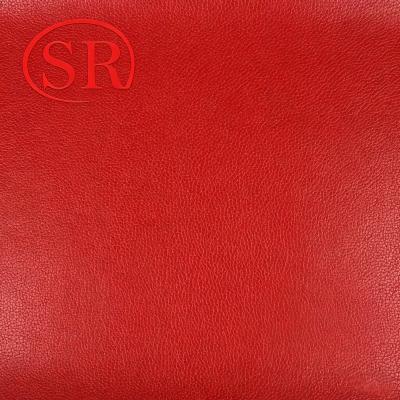 China Eco-Friendly PU Microfiber Fabric Recycled Artificial Leather for Sofas Embossed Stretch Car Seat Bag for sale