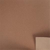 China Designer PU Flocking Leather Softness Artificial Chamois Genuine Leather for sale