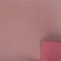China Designer PU Flocking Leather Softness Artificial Chamois Genuine Leather for sale