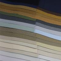 China Customized Colorful PU Faux Chamois Bonded Leather Cloth Sofa Fabric Stretchable Blackout for Bag Garment Outdoor Home Textile for sale