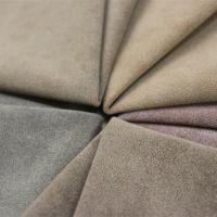 China Eco-friendly Luxury Cowhide Velvet High Quality PU Flocking Leather Fabric for Sofa Cover Decorative Bags Garments Outdoor Use for sale