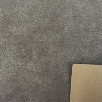 China Eco-friendly Luxury Cowhide Velvet High Quality PU Flocking Leather Fabric for Sofa Cover Decorative Bags Garments Outdoor Use for sale