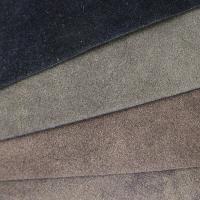China PU Colorful Soft Popular  Flocking Leather Hot Sell Chamois Leather for sale