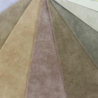 China Popular PU Synthetic Leather Fabric Flocking Leather Hot Sell Colorful Softness  Chamois Leather for Making Shoes for sale