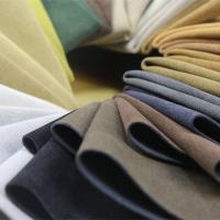 China Eco-friendly Softness PU Flocking Leather High Quality Chamois Leather for Men Shoes for sale