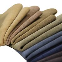 China PU Flocking Leather Hot Sell Colorful Softness  Chamois Leather for sale