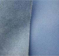 China High-quality Embossed Lychee Litchi Grain Pu Pvc Artificial Bonded Recycled Bag Bonding Cactus Leather for sale