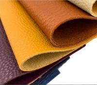 China Eco-friendly Synthetic Bonded PU Artificial Leather Water-Based Wet Semi-PU Faux Flocking Backing Stretch Bags Garments Outdoor for sale
