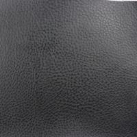 China PU PVC Artificial Lichi Cow Derma Crush Flock Bonded Velvet Leather Stretch Embossed for Bags Garments Outdoor Home Textiles