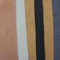 China Eco Friendly Abrasion-Resistant Imitated Memory Artificial Faux Imitation Bonded Pvc Pu Flocking Backing Leather for sale