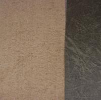 China 1.4mm 5.0kg Waterproof Peeling Suede Velvet PU Flocking Bonded Material Embossed Recycled Leather Fabric for Decorative Bags for sale
