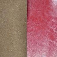 China Microfiber PU-Bonded Recycled Synthetic Leather Imitate Bag Garment Outdoor Furniture Scratch Stretch Blackout Flocked for sale